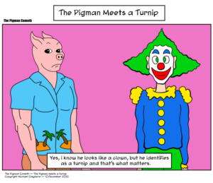 The Pigman meets a turnip… – The Pigman Cometh